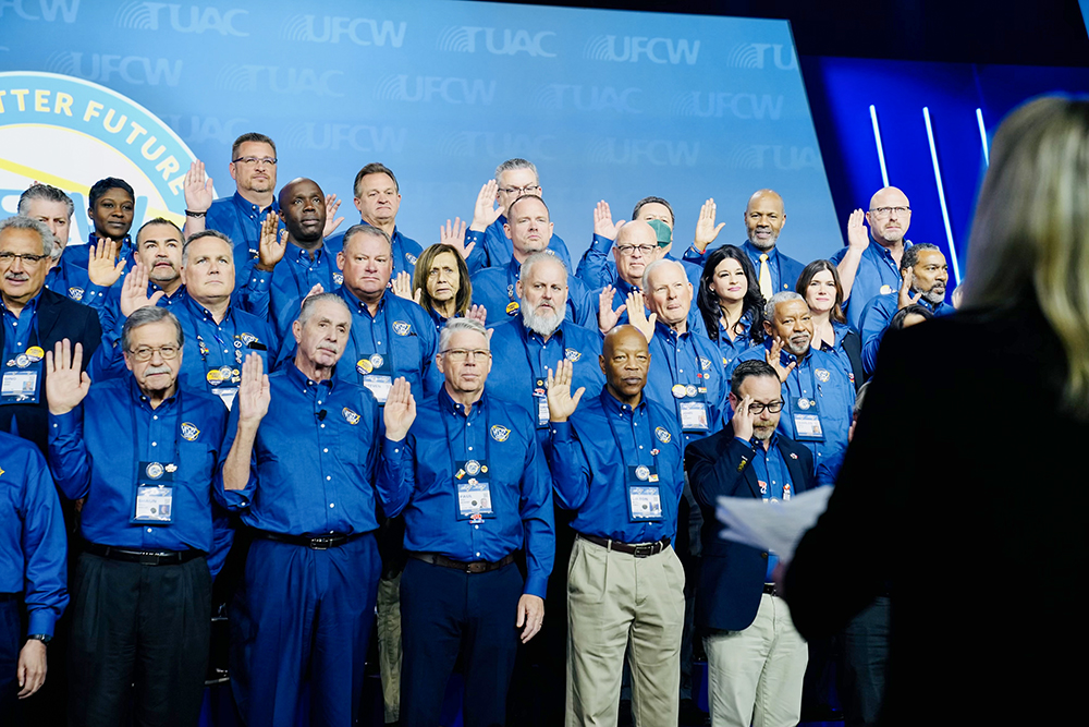 Other guest speakers included AFL-CIO President Liz Schuyler, who took ...